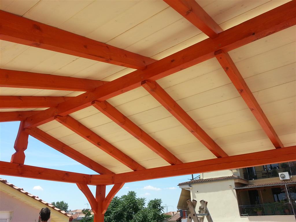 Ξύλινες Στέγες - Σοφίτες - Ξυλεία - Βεράντες -ΚΙΟΣΚΙΑ